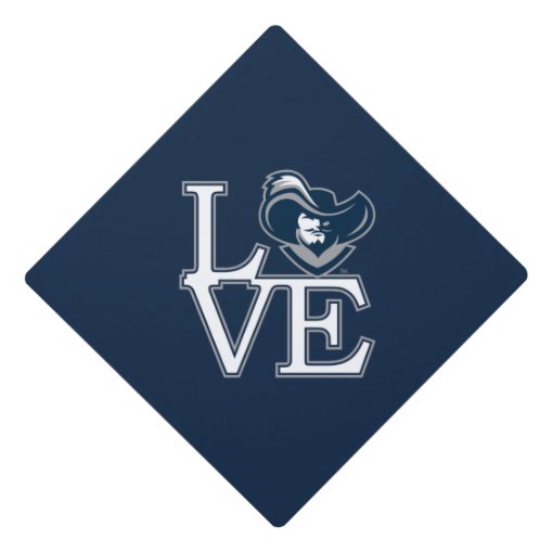 Xavier University Love Graduation Cap Topper | Zazzle
