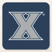 Xavier University Mark Square Paper Coaster | Zazzle