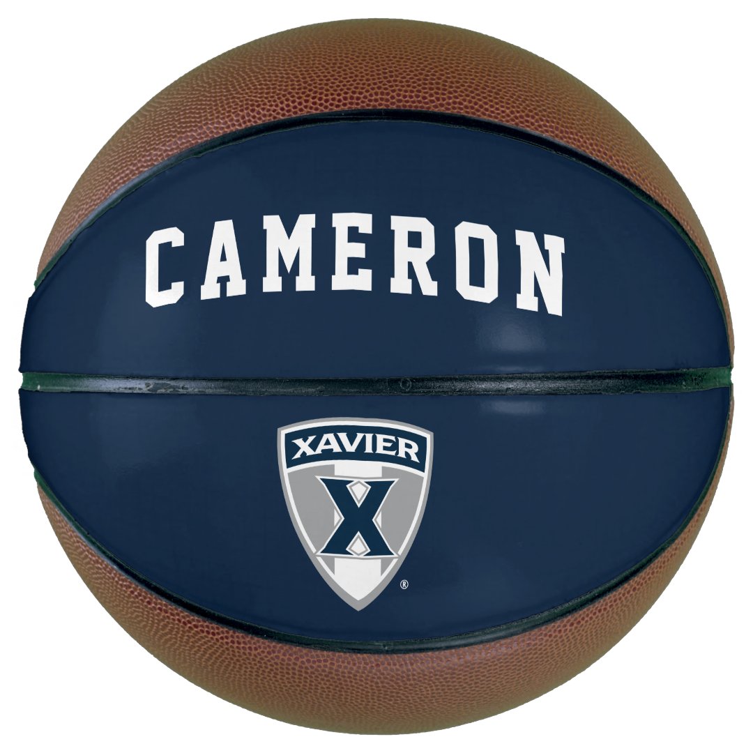 Xavier University Shield Basketball | Zazzle