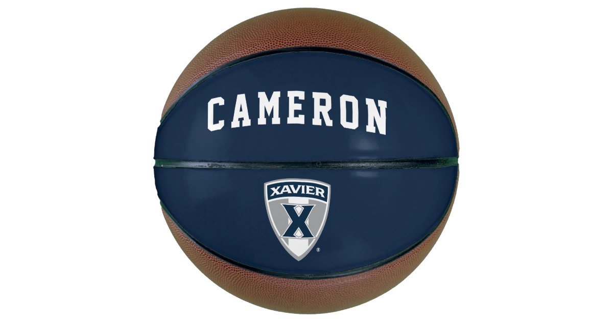 Xavier University Shield Basketball | Zazzle