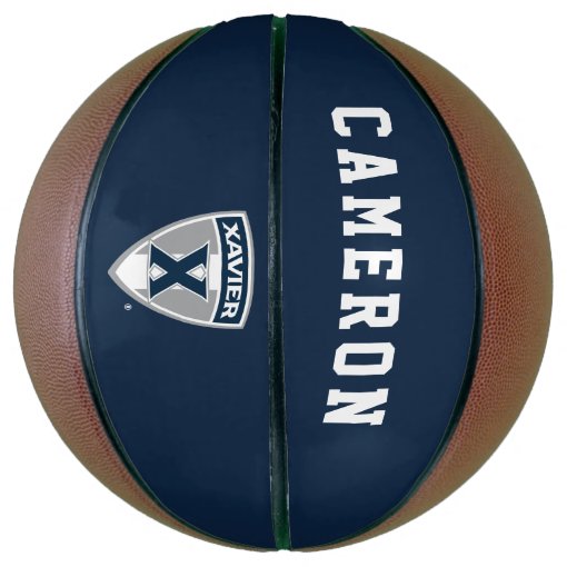 Xavier University Shield Basketball | Zazzle