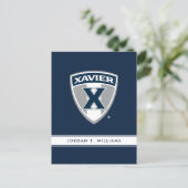 Xavier University Shield Invitation Postcard | Zazzle