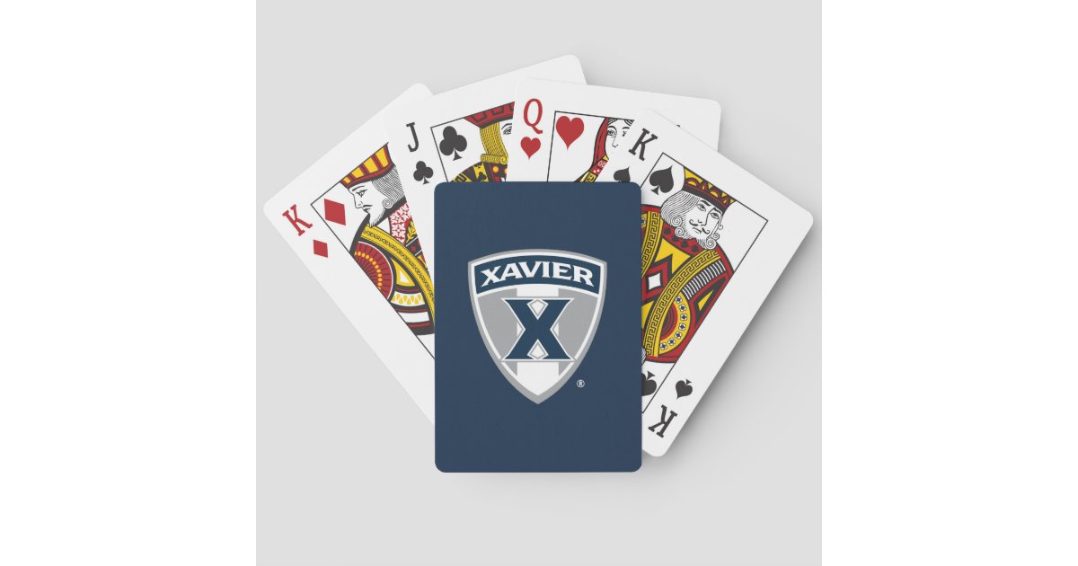Xavier University Shield Playing Cards | Zazzle