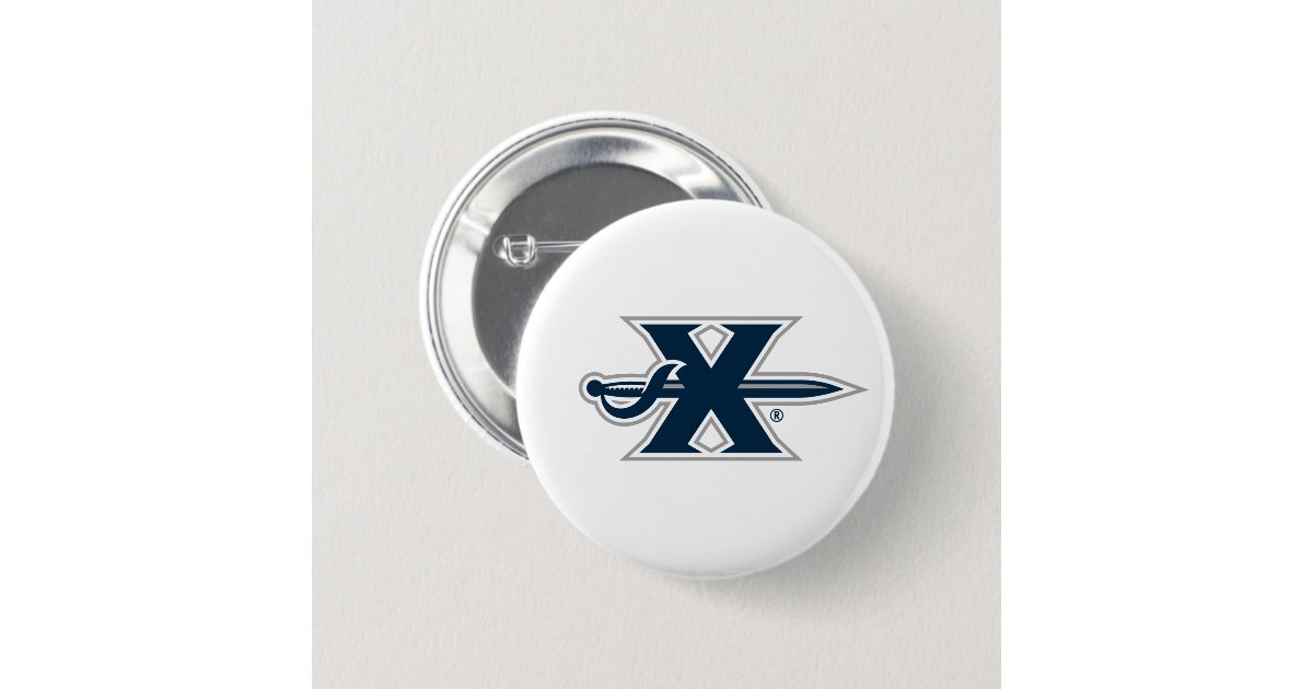 Xavier University Sword Logo Button | Zazzle