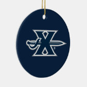 Xavier University Sword Logo Ceramic Ornament | Zazzle