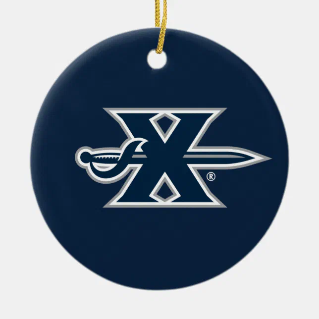 Xavier University Sword Logo Ceramic Ornament | Zazzle