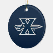 Xavier University Sword Logo Ceramic Ornament | Zazzle