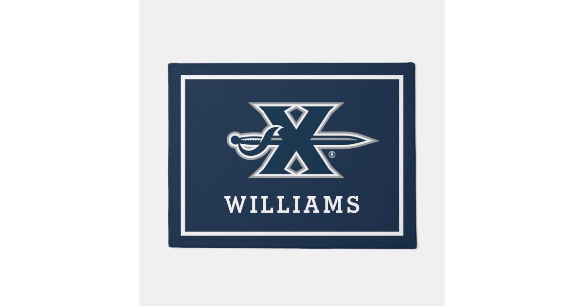 Xavier University Sword Logo Doormat | Zazzle