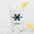 Xavier University Sword Logo Glass | Zazzle