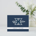 Xavier University Sword Logo Invitation Postcard | Zazzle