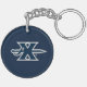 Xavier University Sword Logo Keychain | Zazzle