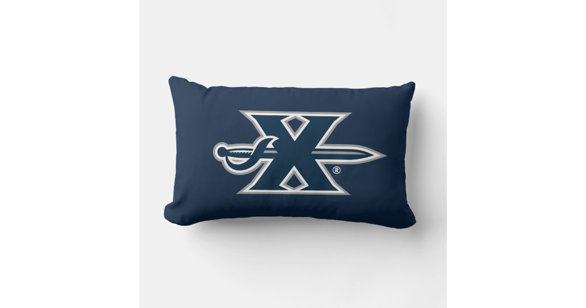 Xavier University Sword Logo Lumbar Pillow | Zazzle