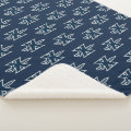 Xavier University Sword Logo Sherpa Blanket | Zazzle