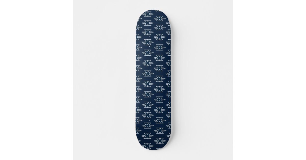 Xavier University Sword Logo Skateboard | Zazzle