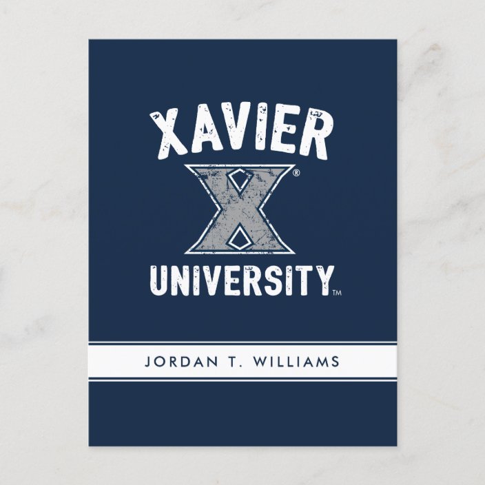 Xavier University Vintage Invitation Postcard | Zazzle.com