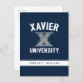 Xavier University Vintage Invitation Postcard | Zazzle