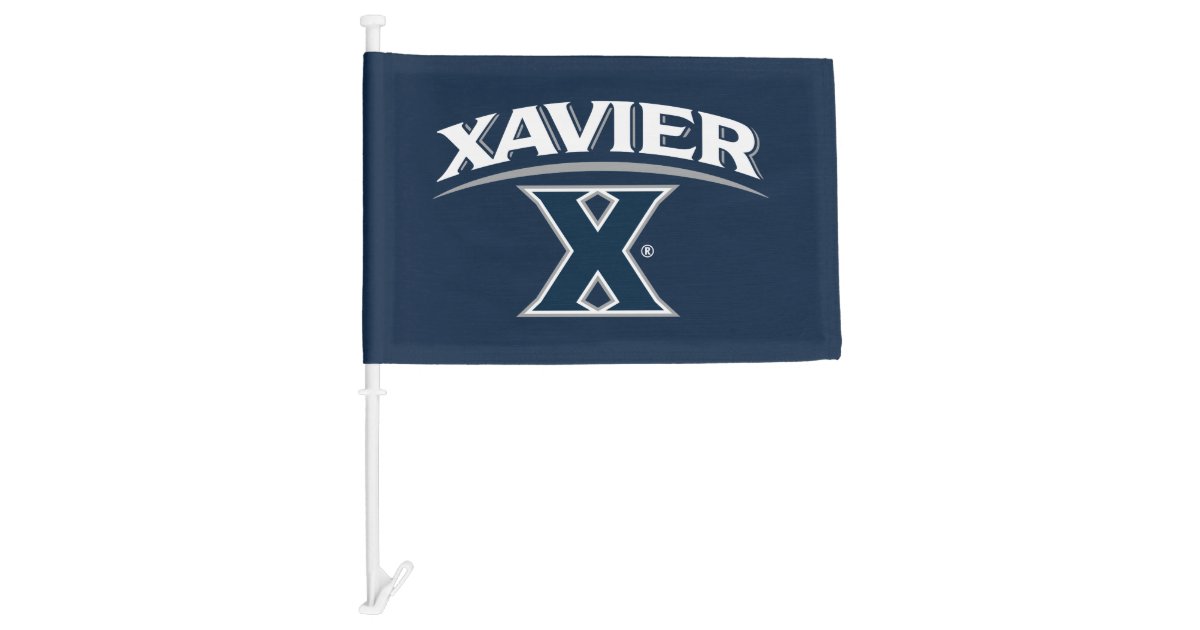 Xavier University X Car Flag | Zazzle