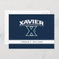 Xavier University X Invitation Postcard | Zazzle