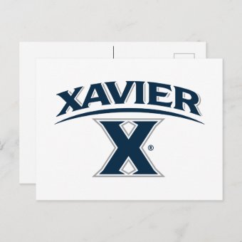 Xavier University X Postcard | Zazzle