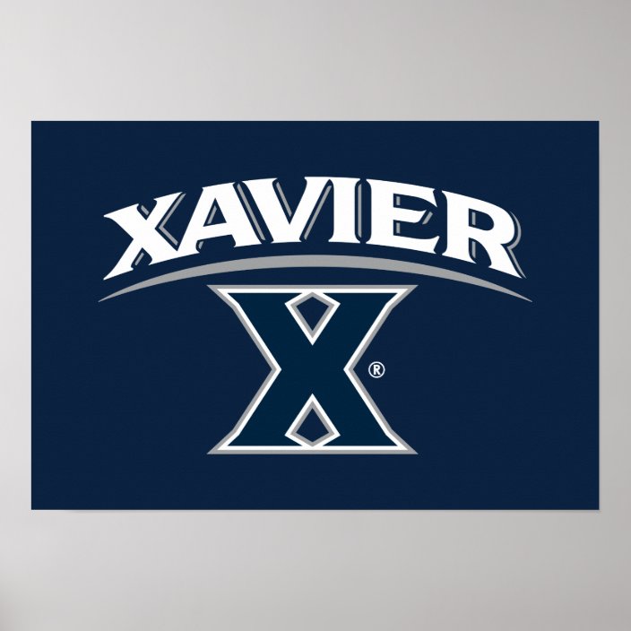 Xavier University X Poster | Zazzle.com