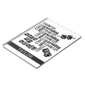 XC Cross Country Runs Notebook | Zazzle