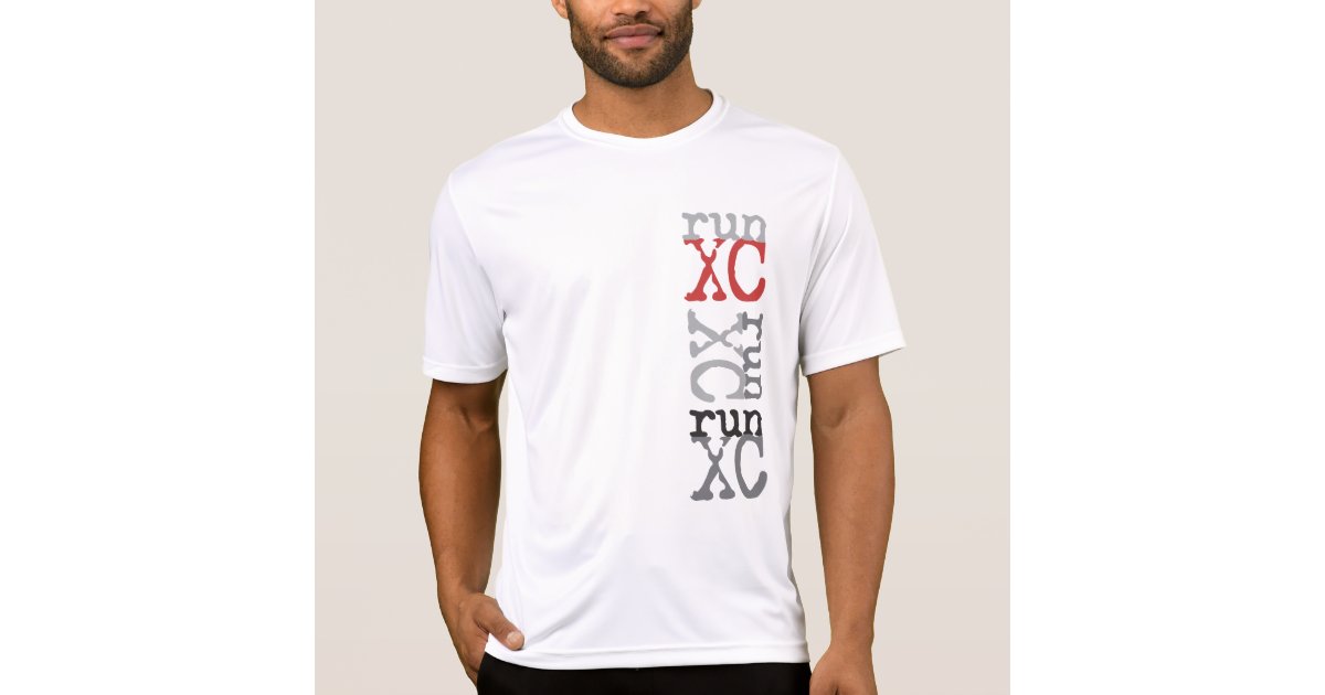XC Run - Cross Country Running T-Shirt | Zazzle