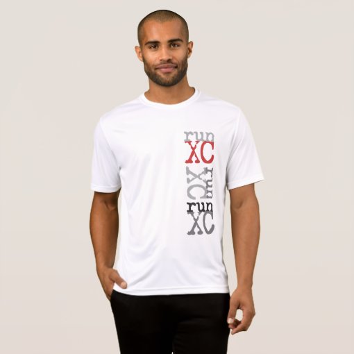 XC Run - Cross Country Running T-Shirt | Zazzle
