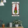 XII The Hanged Man, tarot card Poster | Zazzle