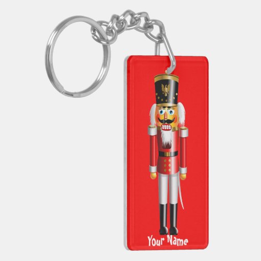 Xmas Nutcracker Toy Soldiers Keychain | Zazzle