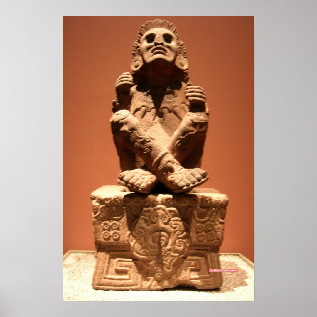 Xochipilli, Aztec God of Music Poster | Zazzle