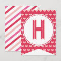 XOXO Valentine Party Flag Bunting Banner H Holiday Postcard | Zazzle