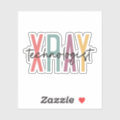 Xray Tech Radiologic Technologist, Xray Tech Squad Sticker | Zazzle