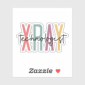 Xray Tech Radiologic Technologist, Xray Tech Squad Sticker | Zazzle