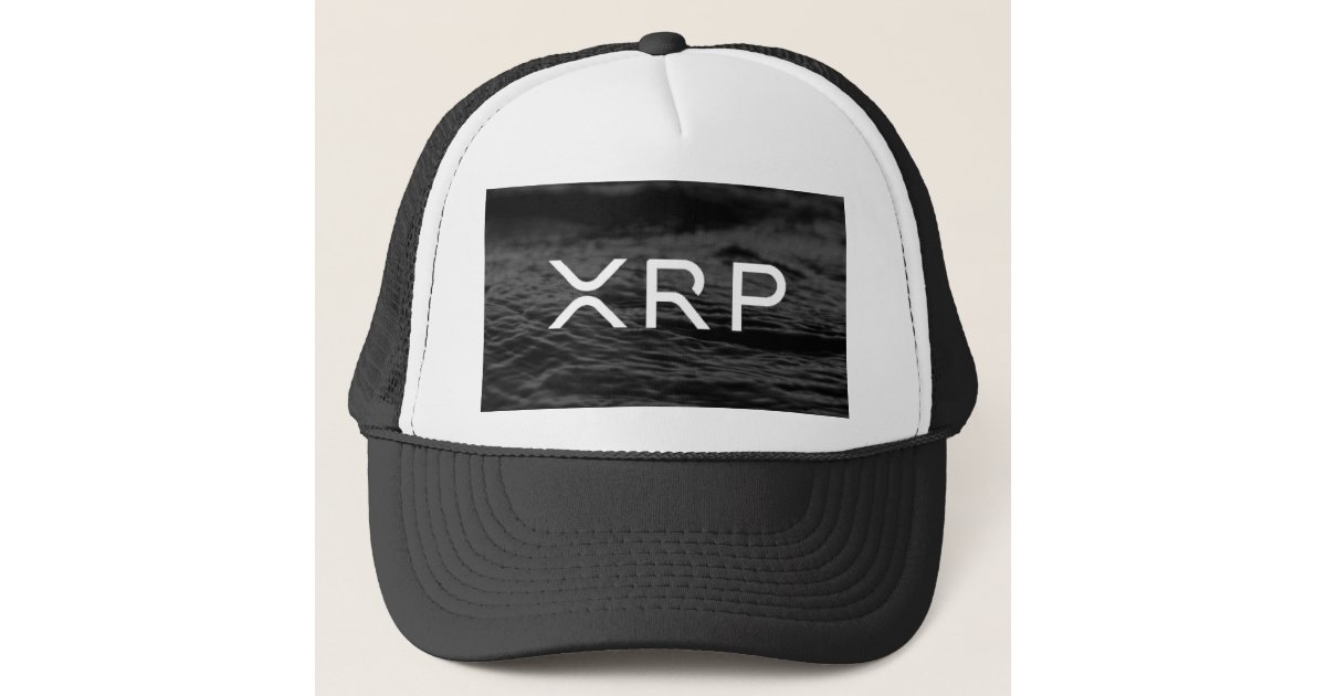 xrp, Ripple black hat cap | Zazzle
