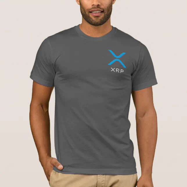 XRP Ripple Blue & White Logo | Football Shirt | Zazzle