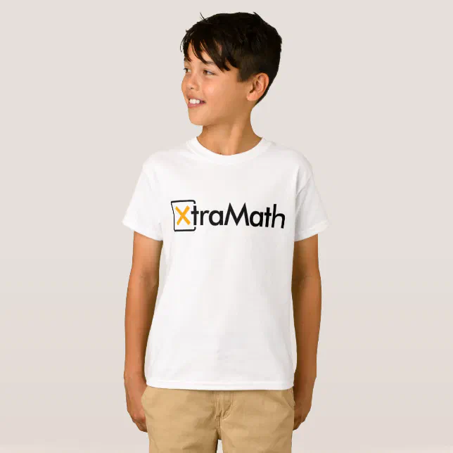XtraMath Logo Shirt (many styles) | Zazzle