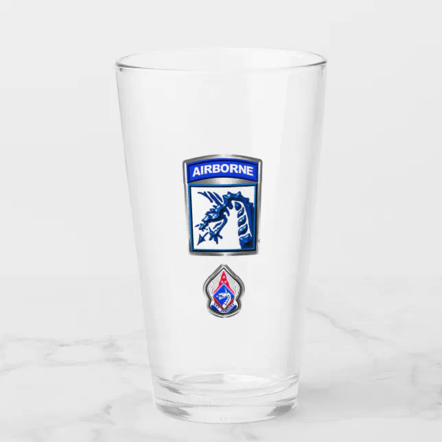 XVIII Airborne Corps Patch Unit Insignia Glass | Zazzle