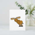 XX- Goofy Moose Design Postcard | Zazzle