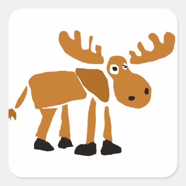 Moose Stickers | Zazzle