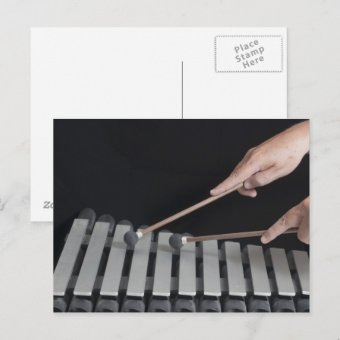 Xylophone Postcard | Zazzle