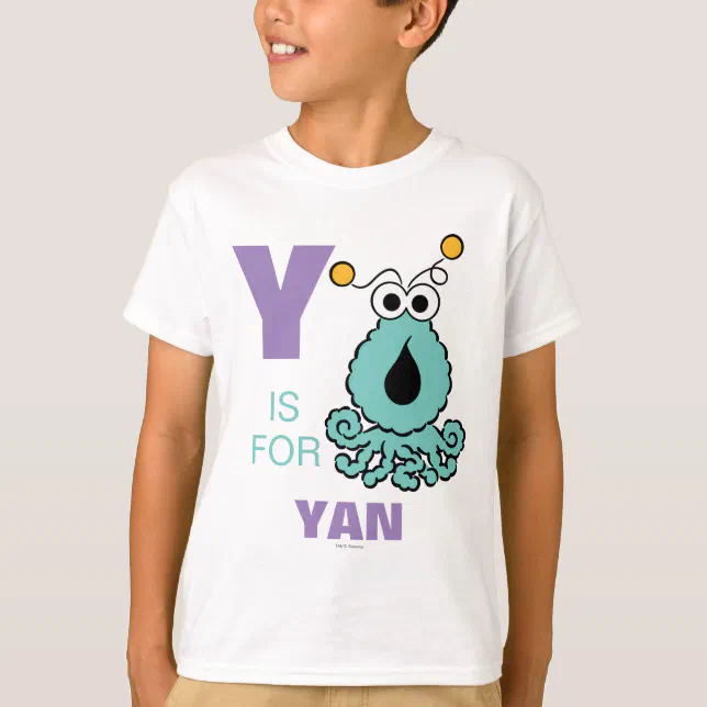 Y is for Yip-Yips | Add Your Name T-Shirt | Zazzle