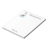 Yacht 2B Me™_logoboat_personalized Notepad | Zazzle
