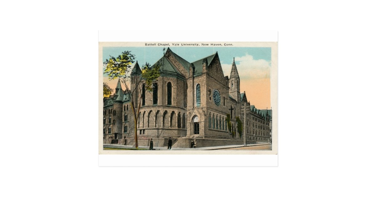 Yale Battell Chapel Postcard | Zazzle.com