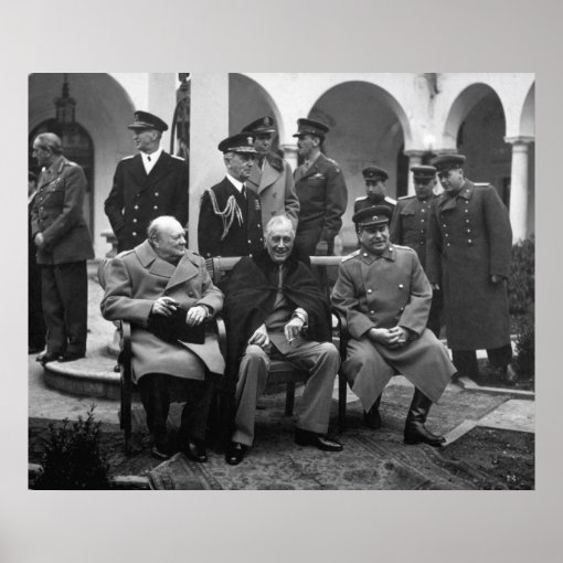 Yalta Conference Poster | Zazzle