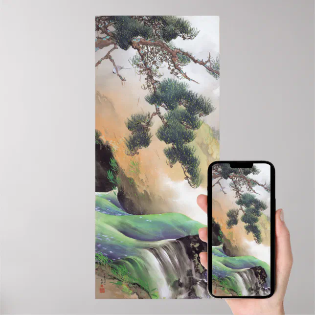 Yamamoto Shunkyo - Spring of Mountain Poster | Zazzle