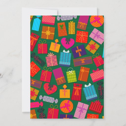 Yankee Swap Gift Exchange, Gift Background, ZPR Invitation | Zazzle