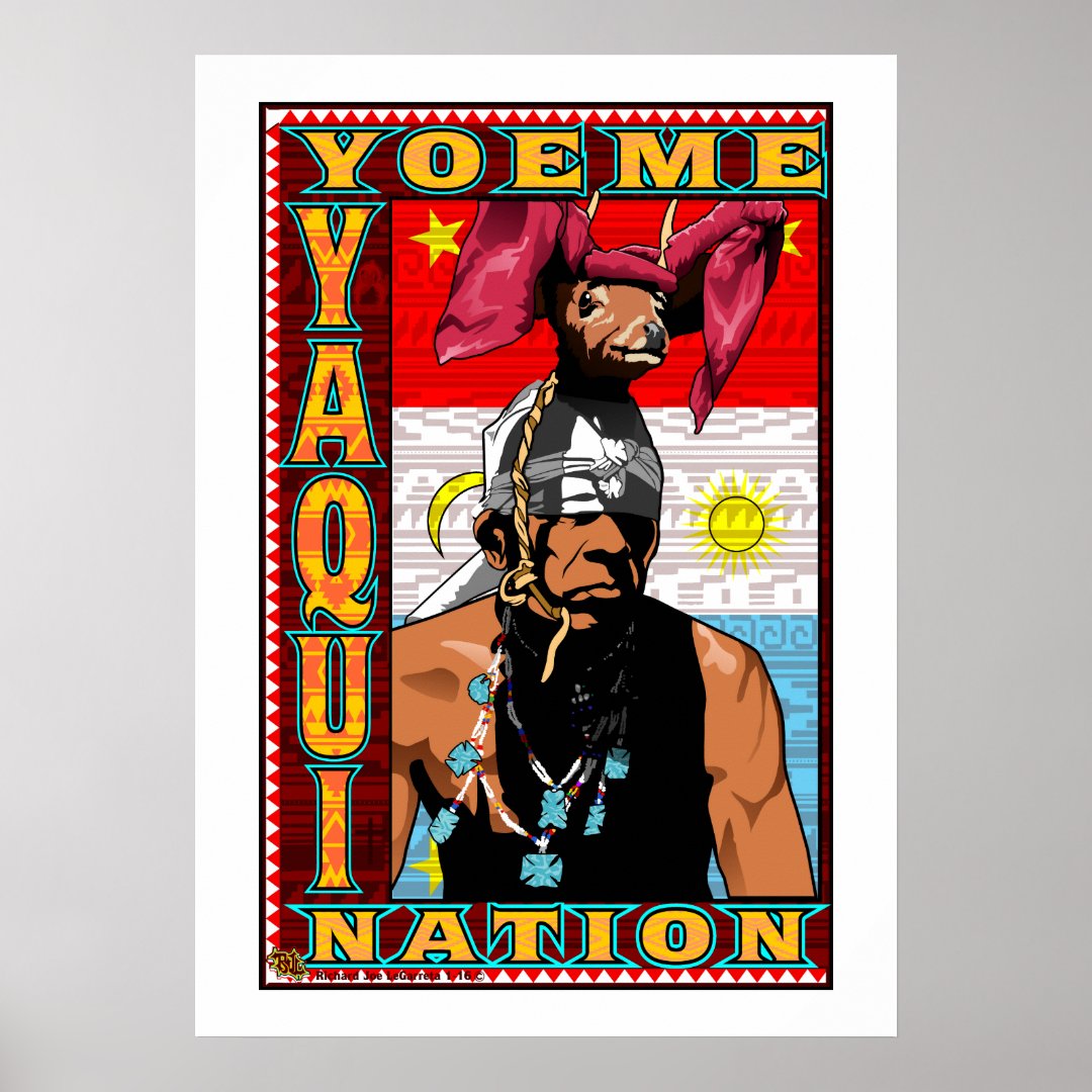 Yaqui Nation poster | Zazzle