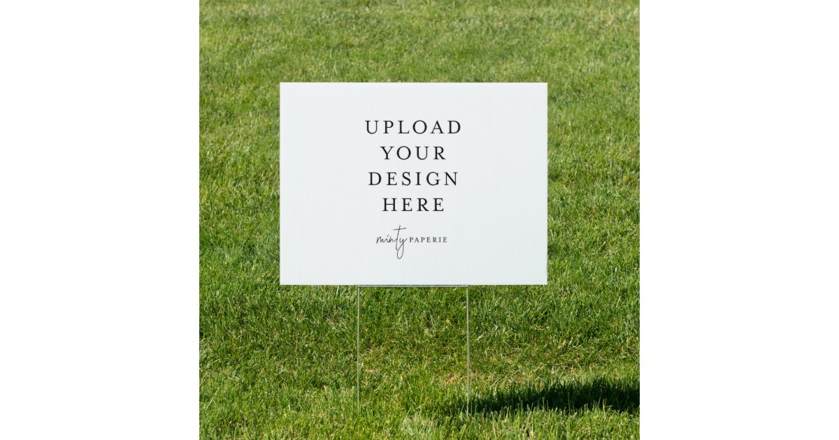 Yard Sign Large 18x24 | Zazzle