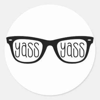 Yass Stickers | Zazzle