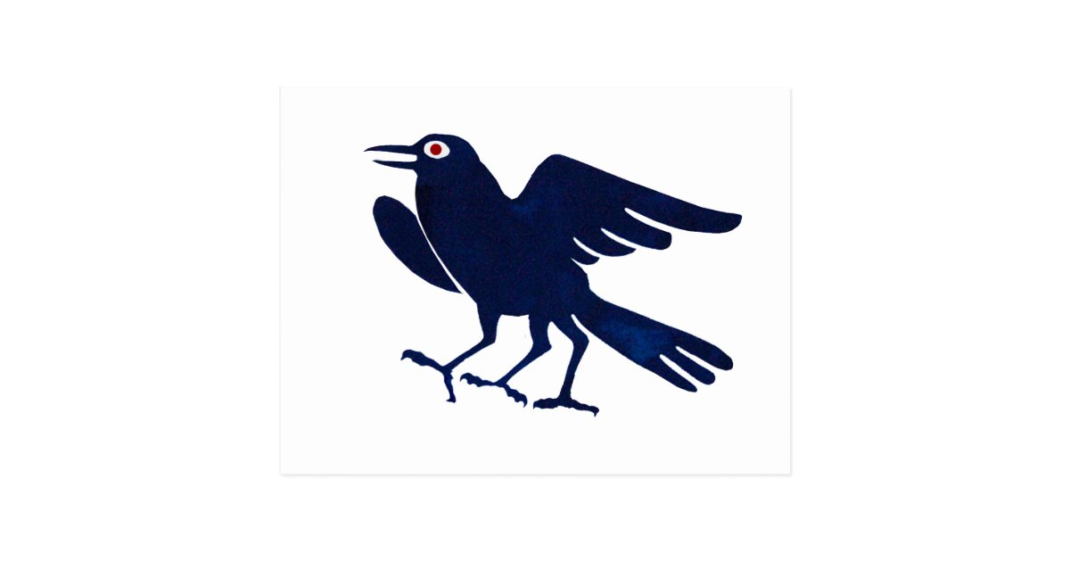 Yatagarasu symbol of Japan Postcard | Zazzle.com